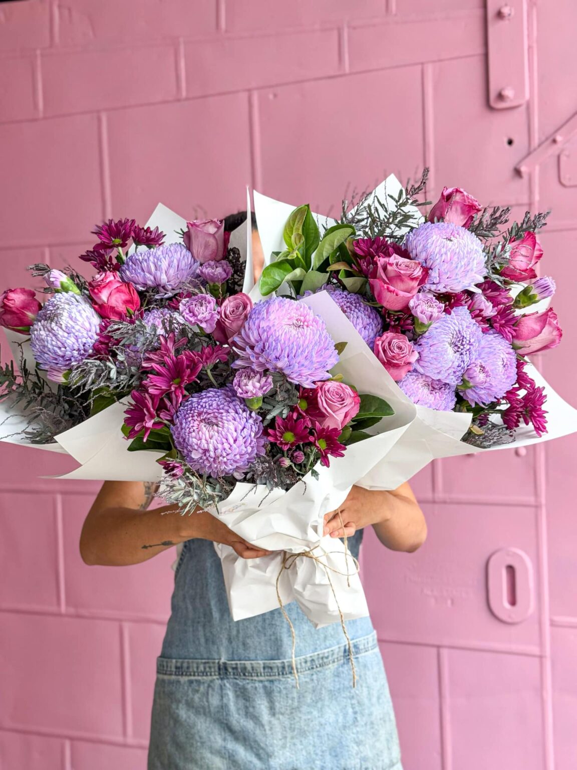 Purple Pop! 💜 Purple Flowers Bouquet