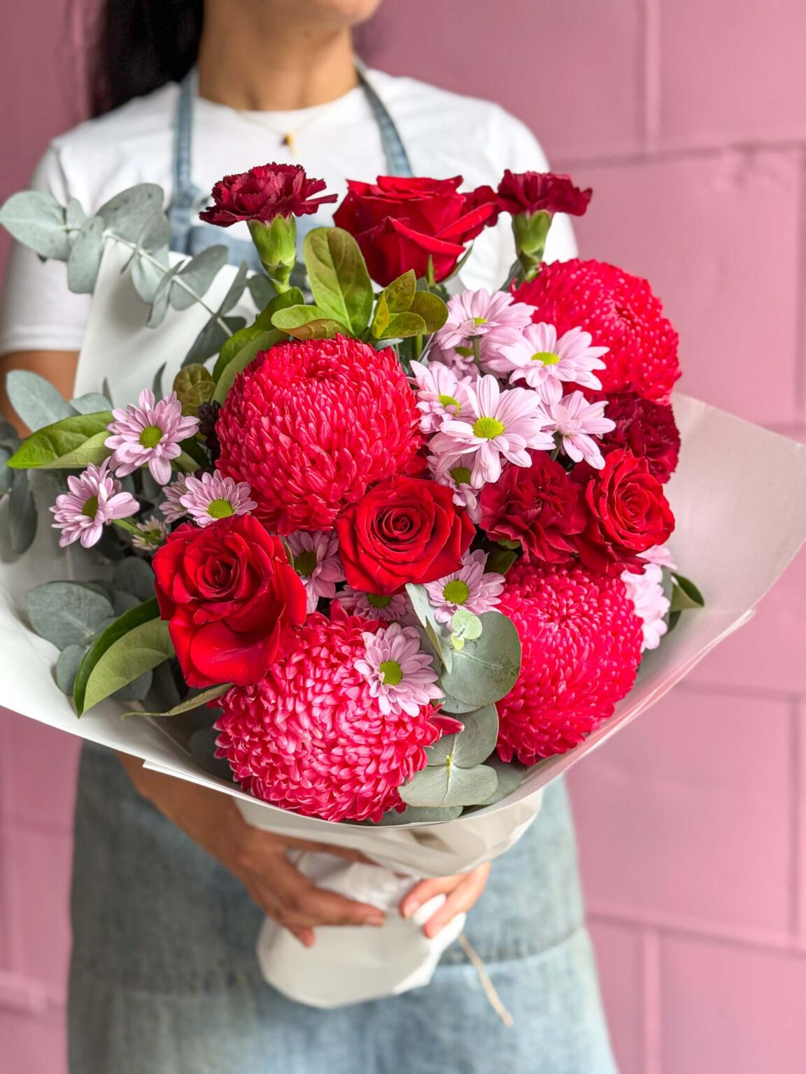 Ruby Red 🌹Red Flower Bouquet