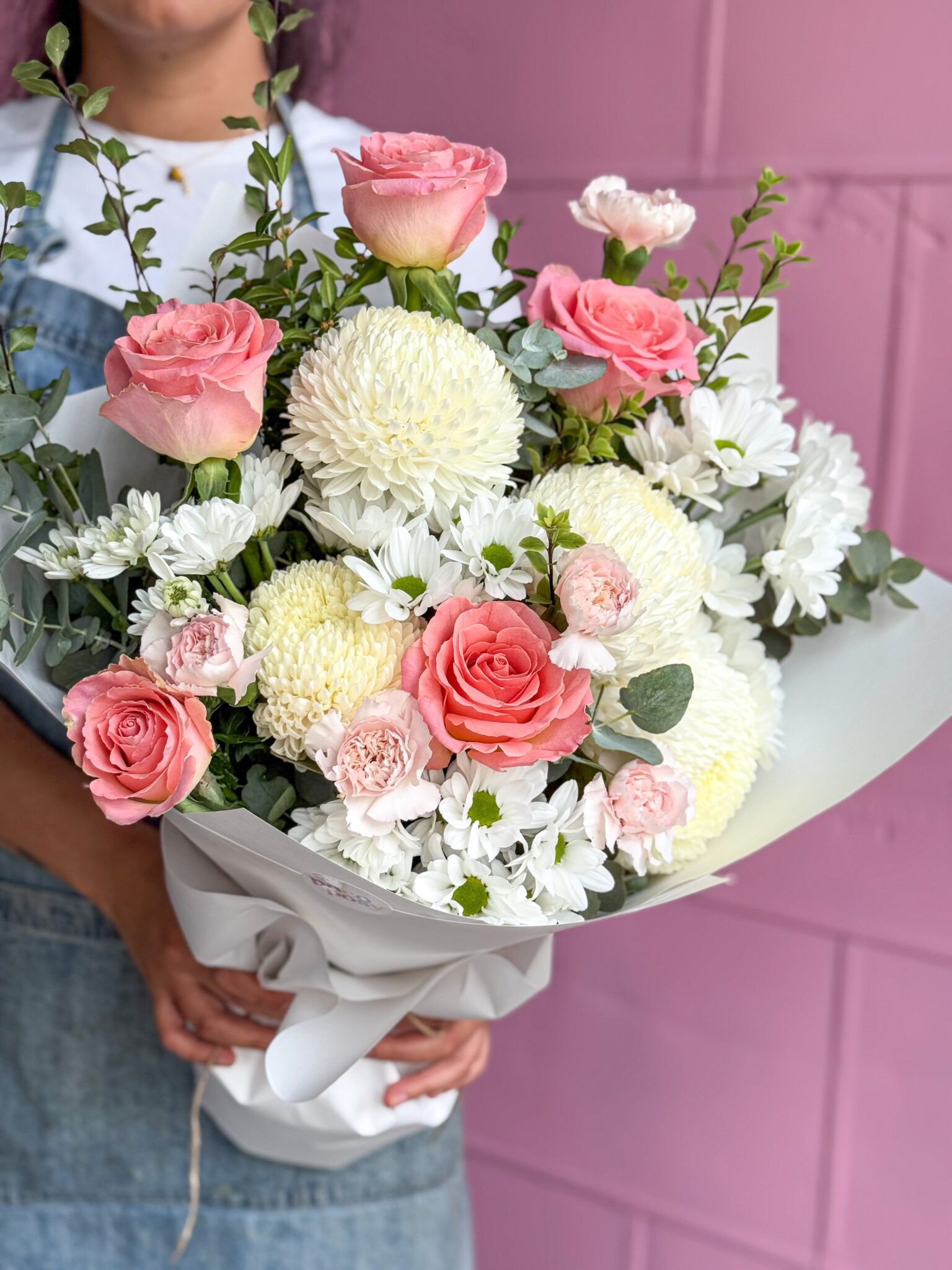 White Serenity - White Flower Bouquet