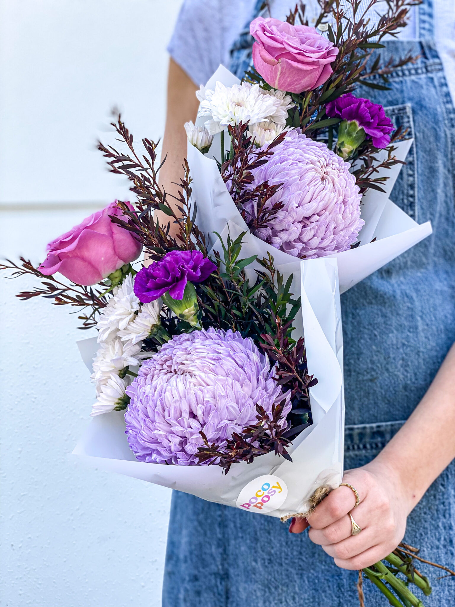 Purple Pop! 💜 Purple Flowers Bouquet