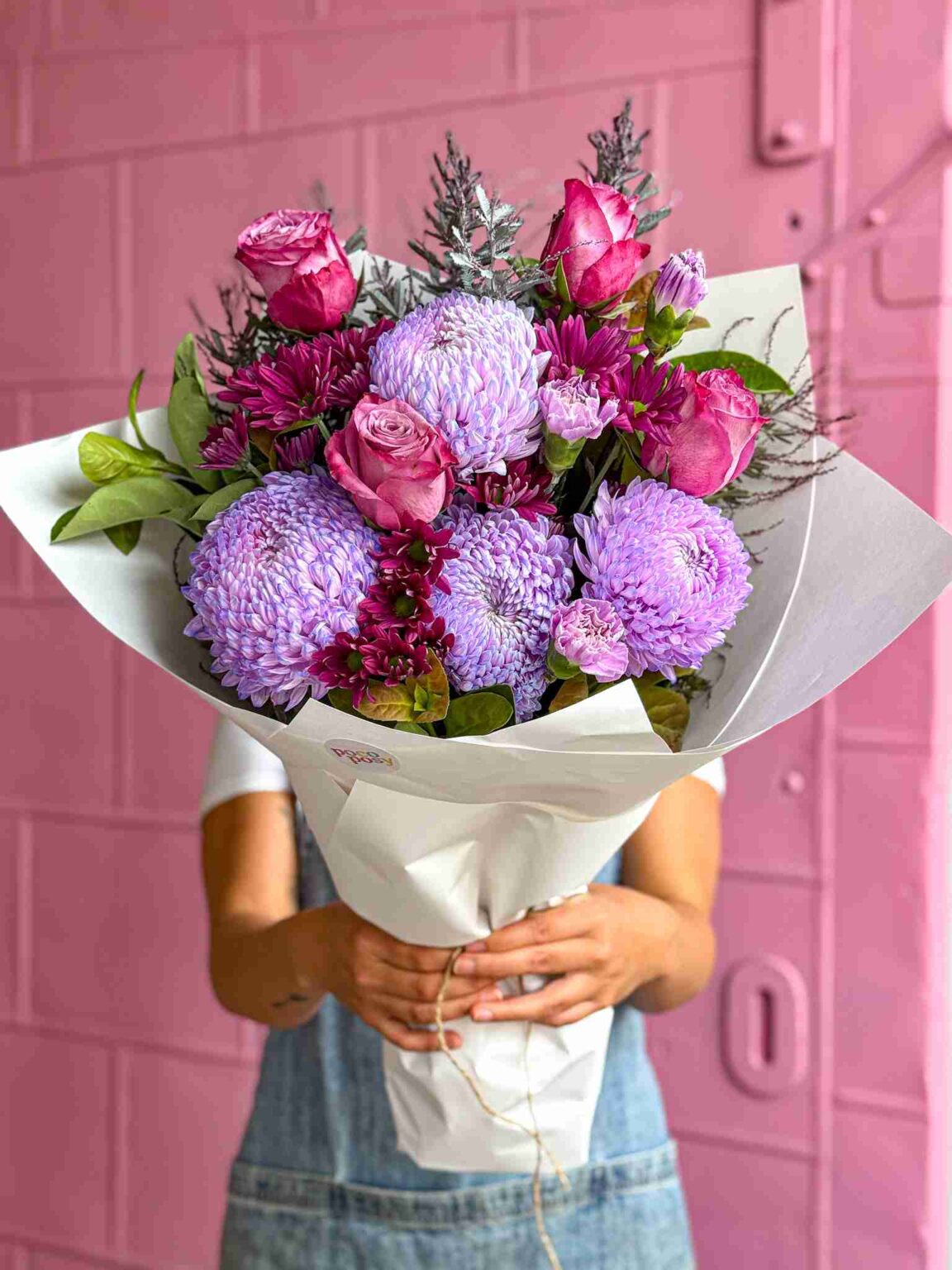 Purple Pop! 💜 Purple Flowers Bouquet